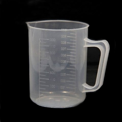 Measuring Plastic Beaker With Handle - Trans Africa Medicals